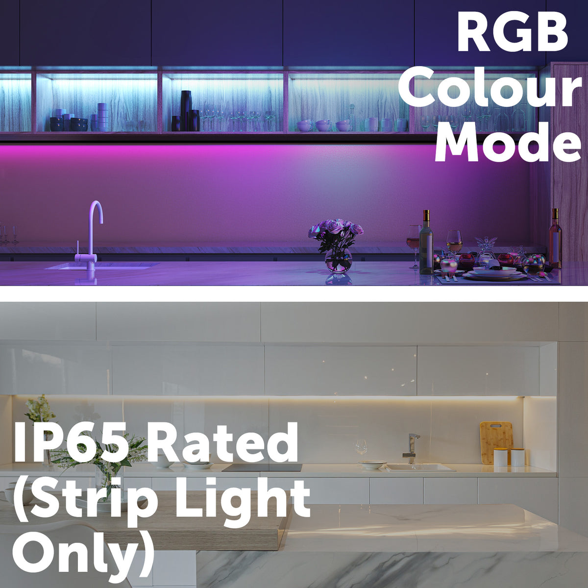 Arlec White 10m Grid Connect Smart LED Strip Light with Sound Sync
