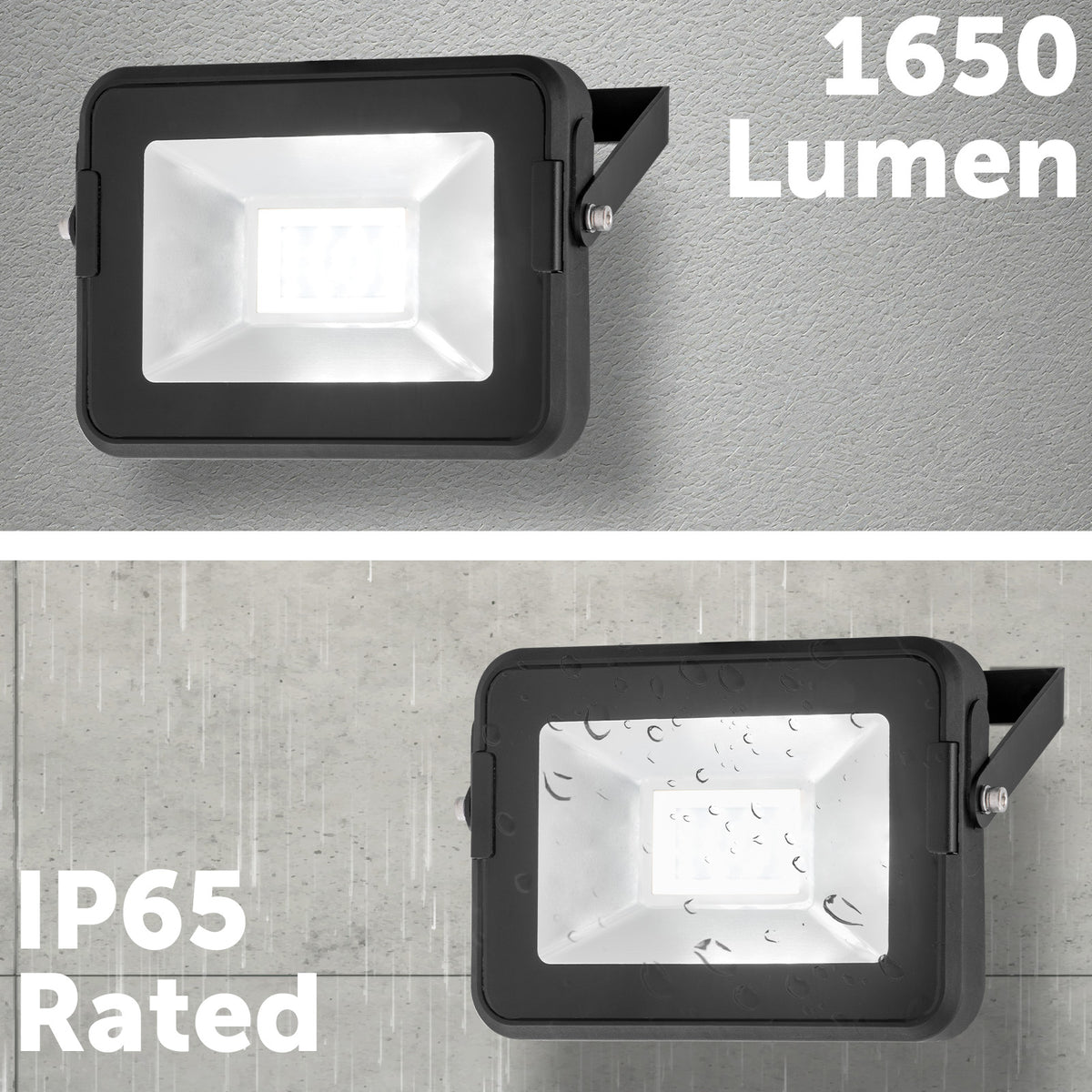 Arlec Black Grid Connect Smart Security Flood Light