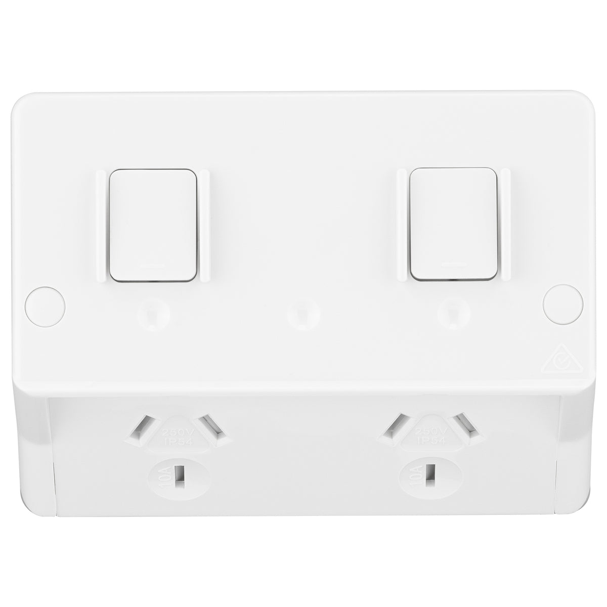 DETA White Grid Connect Smart Outdoor Double PowerPoint