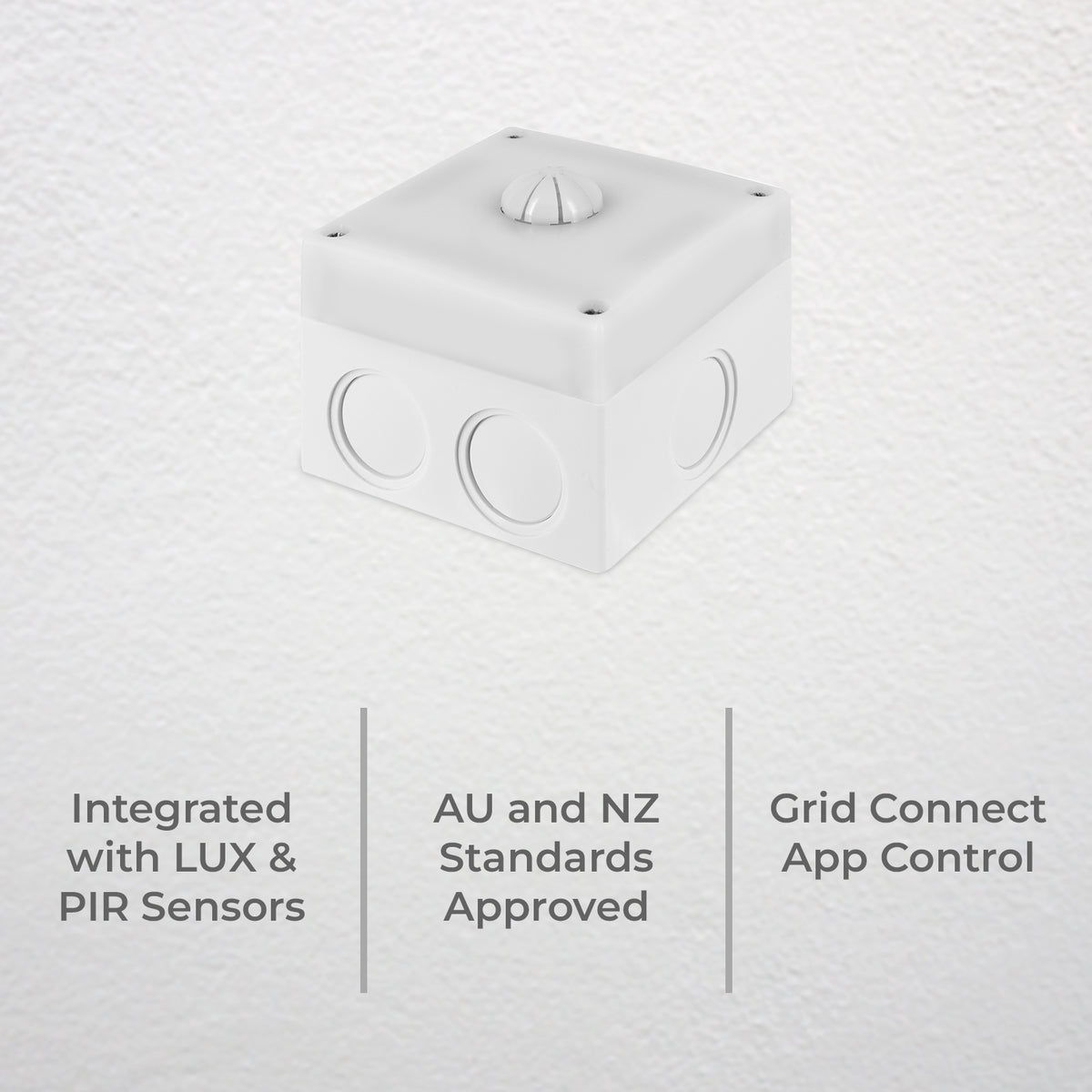 DETA Grid Smart Outdoor Lux and Motion Sensor – Grid Connect