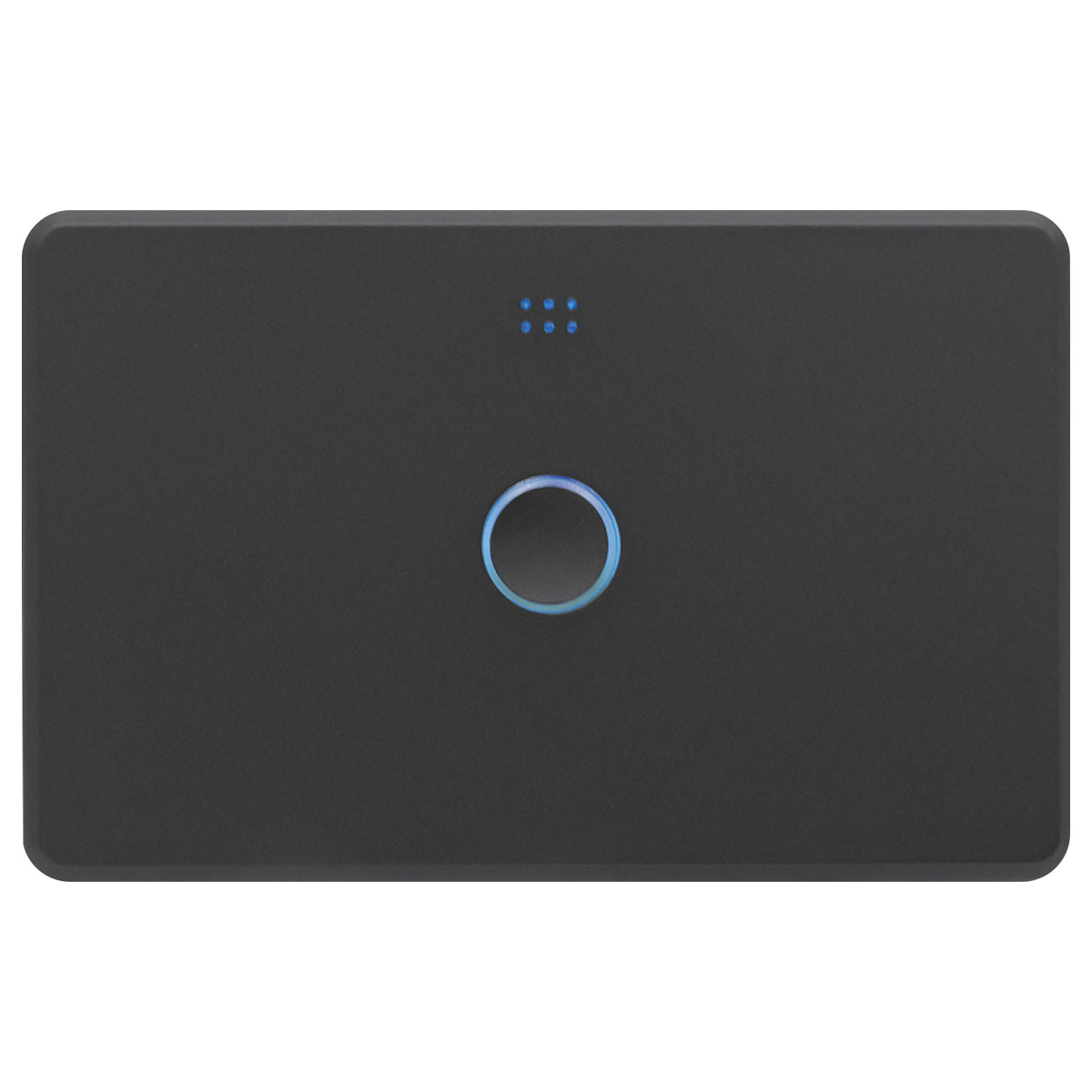 DETA Matt Black Grid Connect Smart Single Gang Touch Light Switch