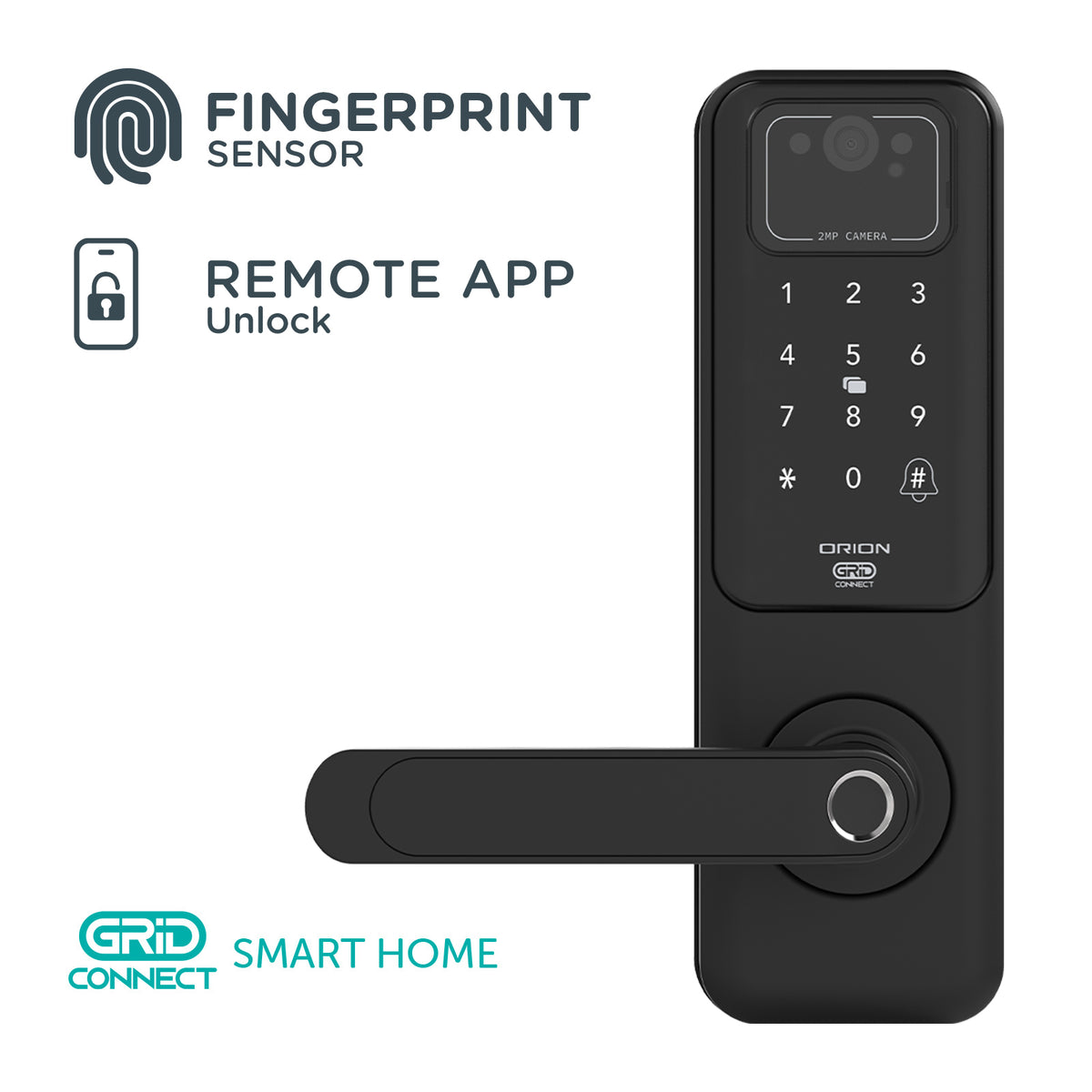 Orion Grid Connect Smart Video Entrance Lock