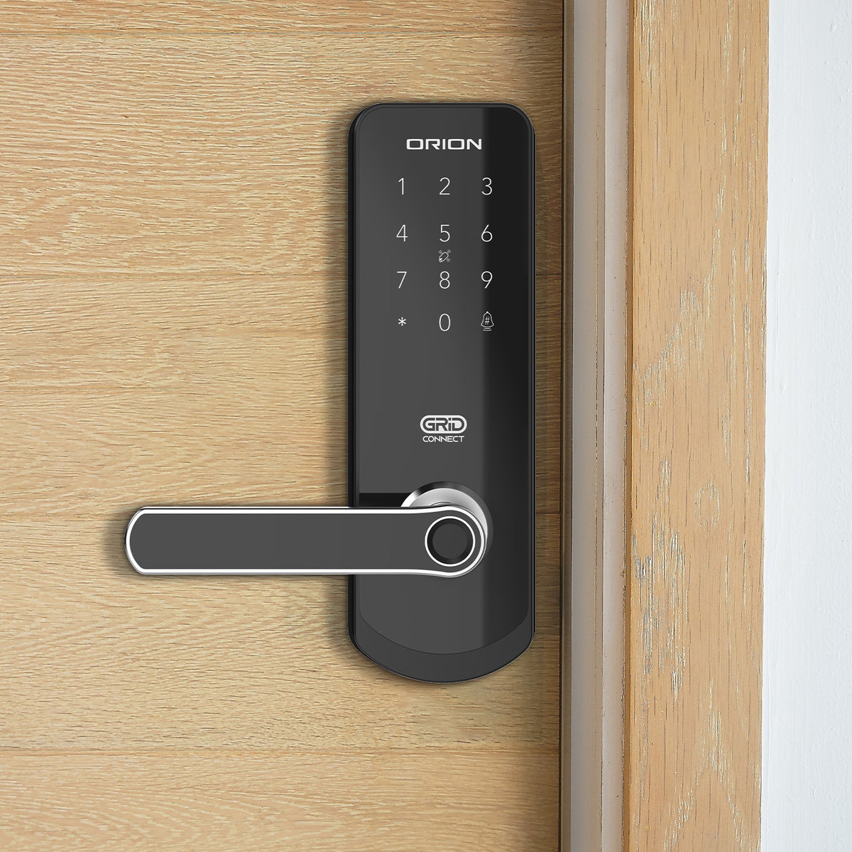 Orion Grid Connect Smart Fingerprint Entrance Lock With Remote Access